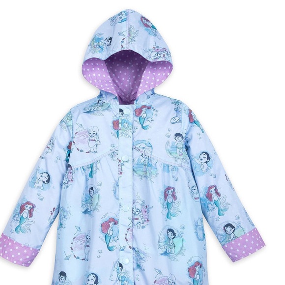 Disney | Jackets & Coats | Disney Animator Princessreversible Rain Coat ...